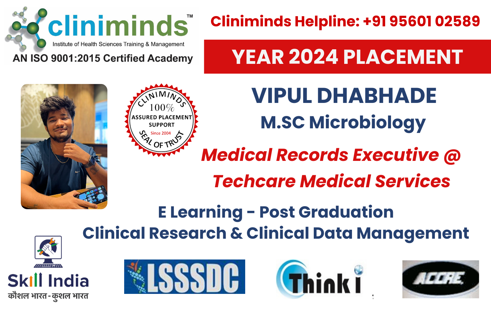 Cliniminds Life Sciences Sector Skill Development Council Accredited ...