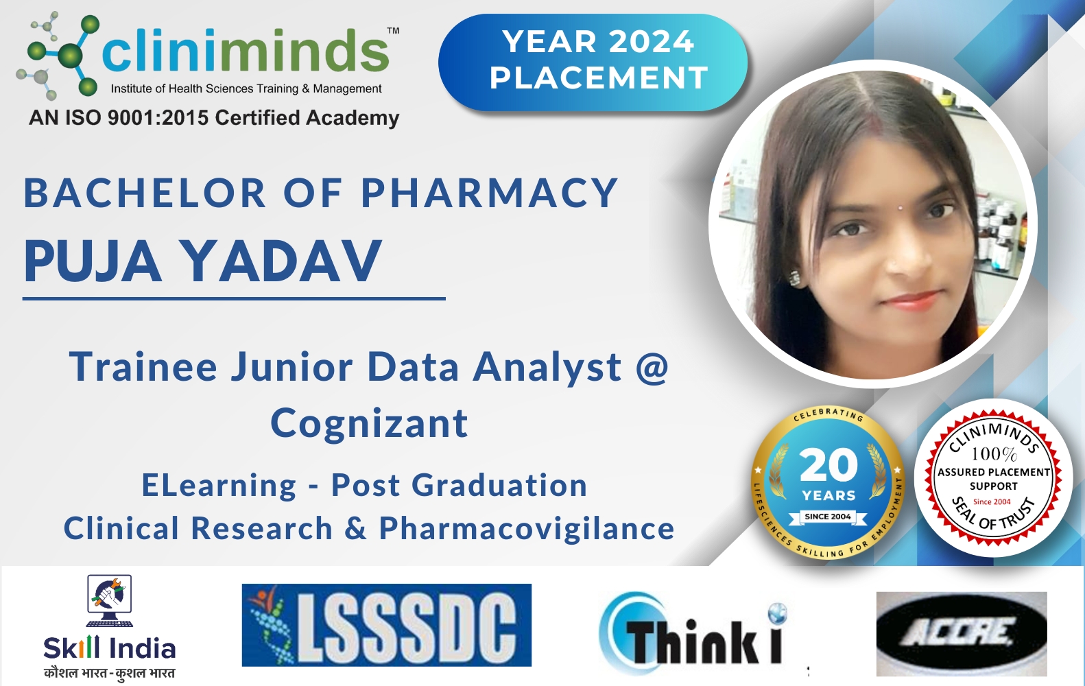 Cliniminds Life Sciences Sector Skill Development Council Accredited ...