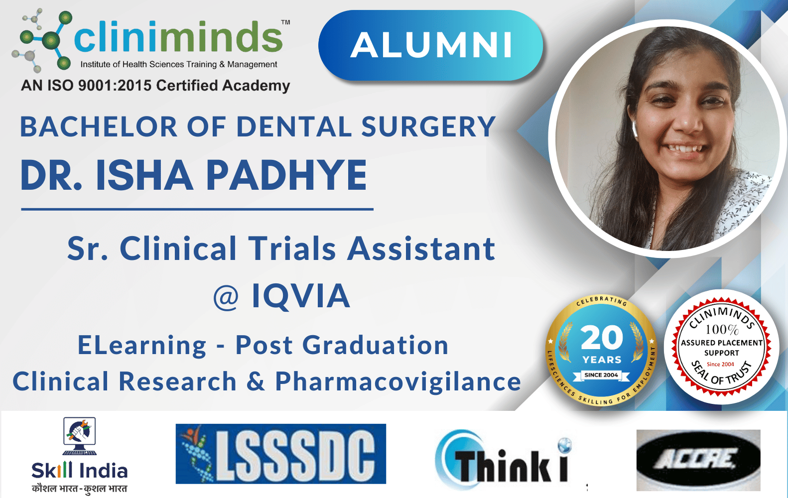 Cliniminds Life Sciences Sector Skill Development Council Accredited ...