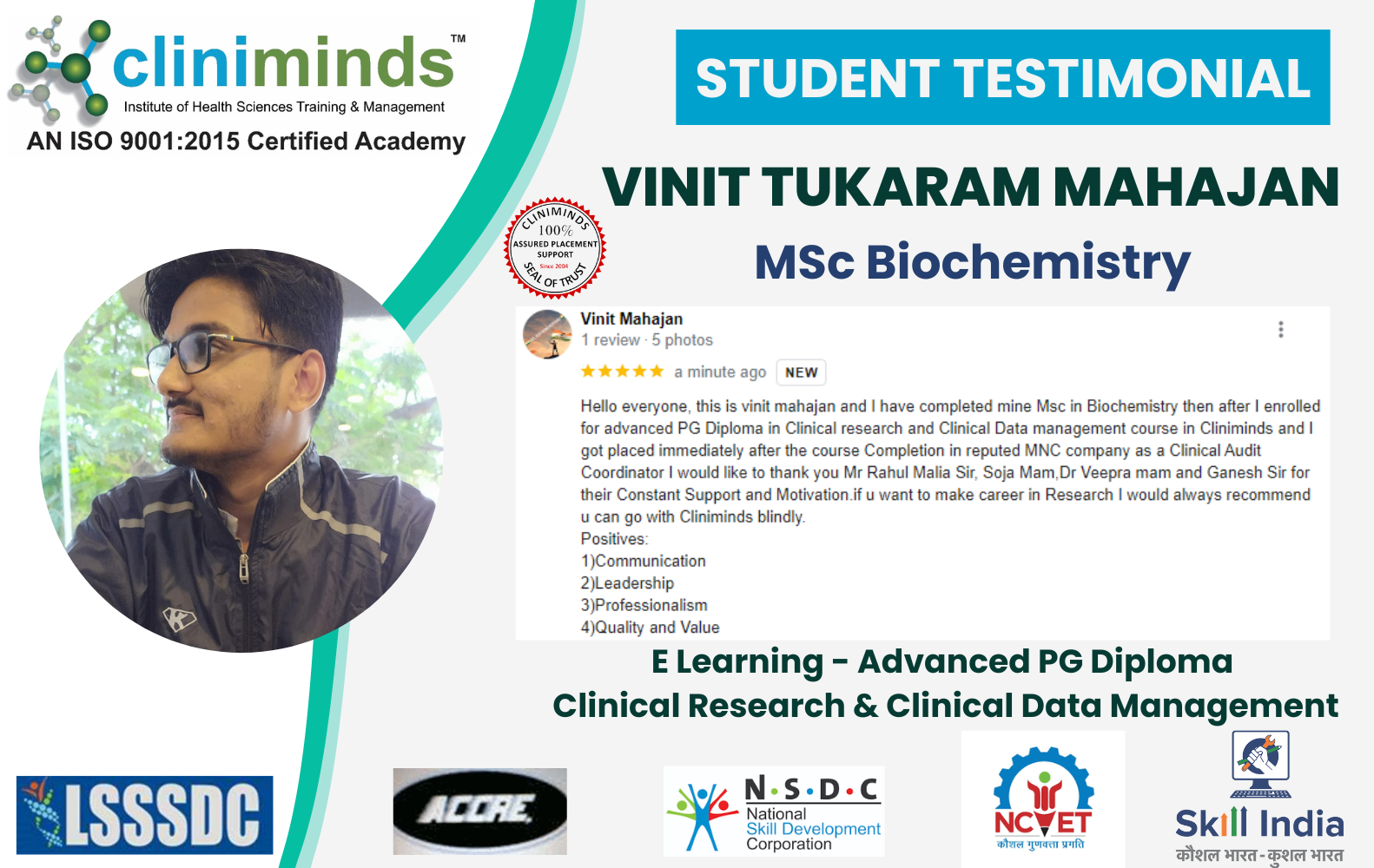 Student Testimonials | Hear What Our Students Have to Say | Cliniminds